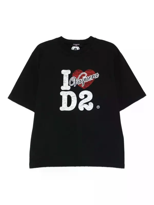 Dsquared2 Short-sleeve T-shirt - Black