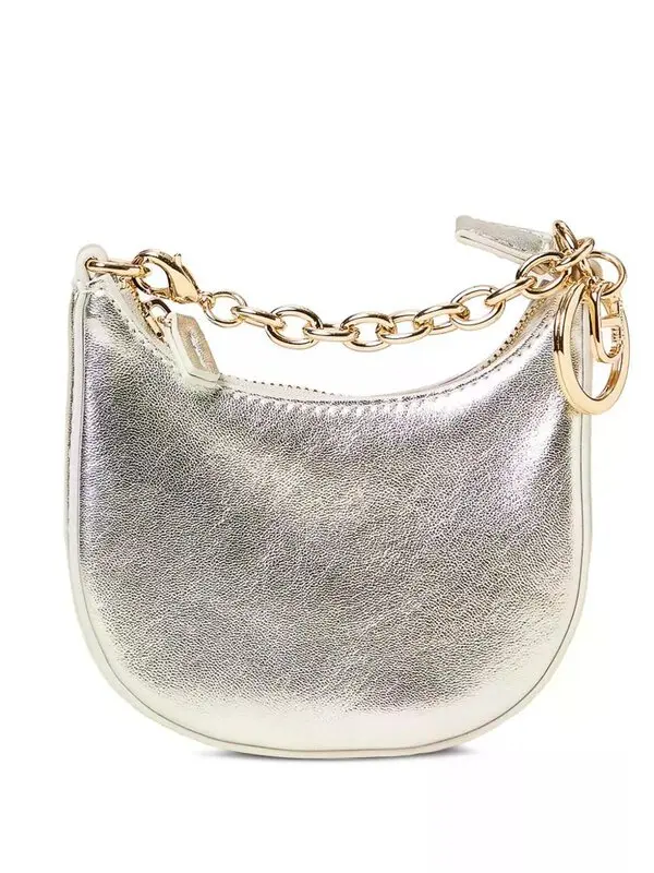 TWINSET Metallic Chain Wallet - Silver