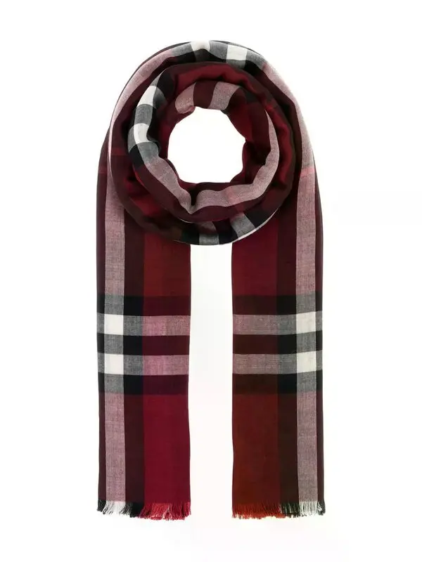 Burberry Checked-pattern Scarf