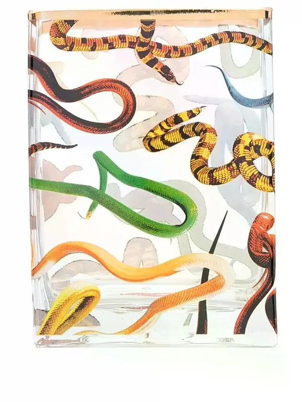 SELETTI Toilet Paper Glass Vase - Neutrals