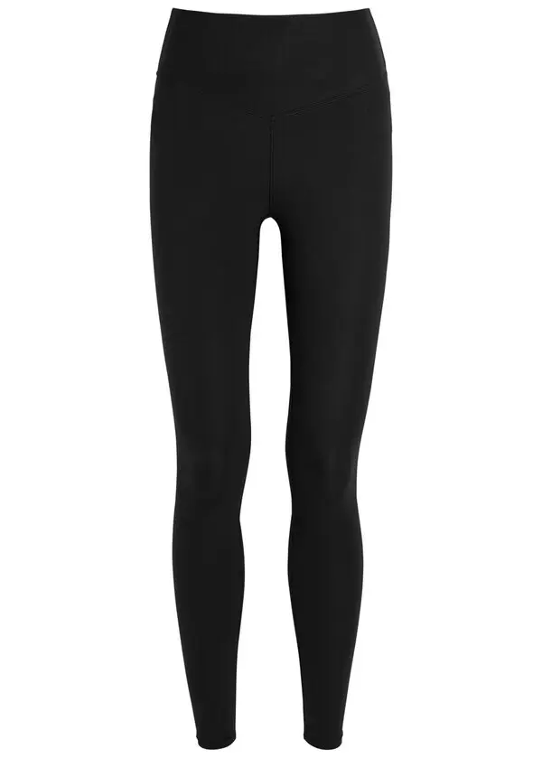 Vuori Alltheform Stretch-jersey Leggings - Black