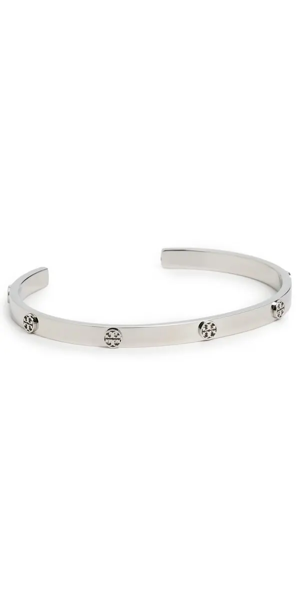 Tory Burch Icon Stud Cuff - Tory Silver
