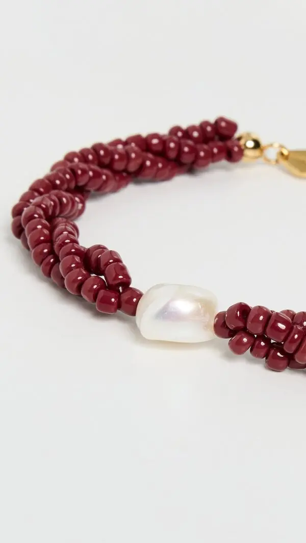 Anni Lu Rodeo Bracelet - Deep Burgundy