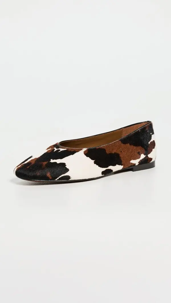 Madewell Sage Haircalf Ballet Flats