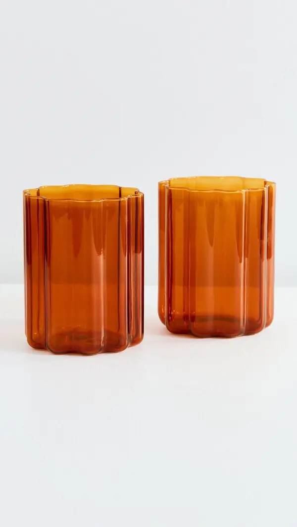 FAZEEK Wave Glasses Set Of 2