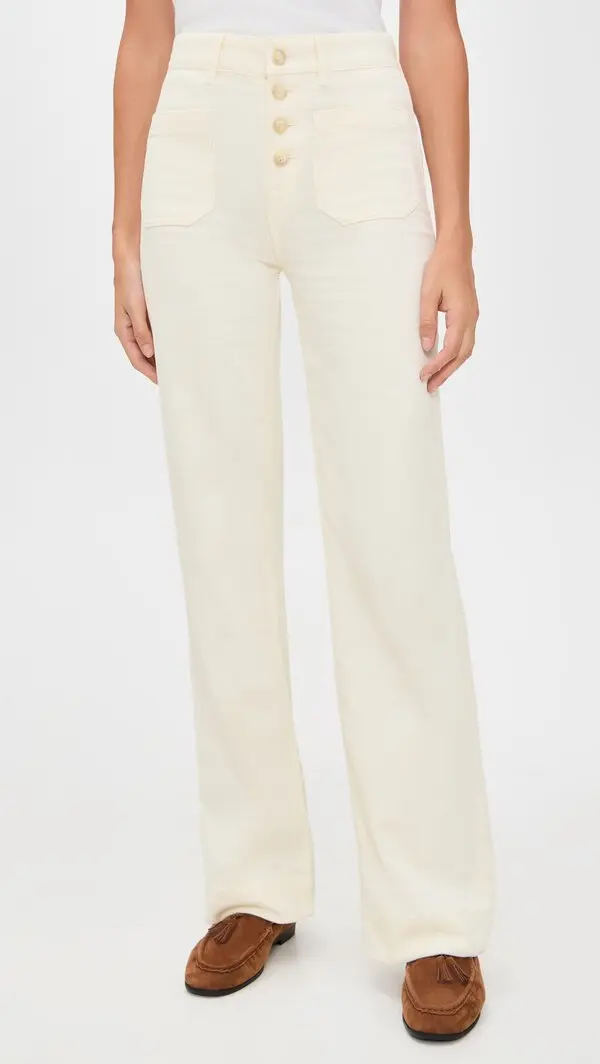 Faherty Brand Stretch Terry Corduroy Patch Pocket Trousers
