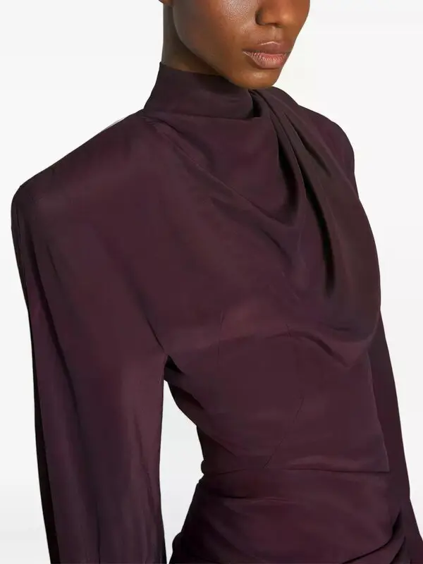 MUGLER Long-sleeve Mini Dress