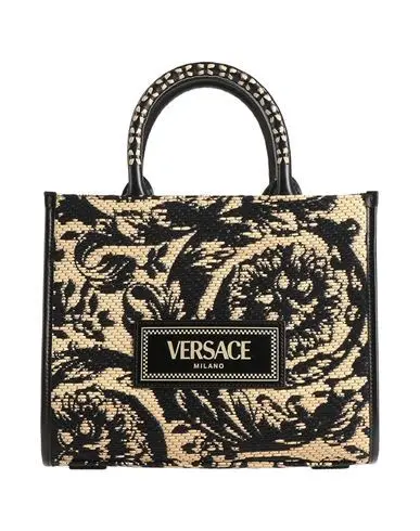 Versace Shopper Bag With Floral Print