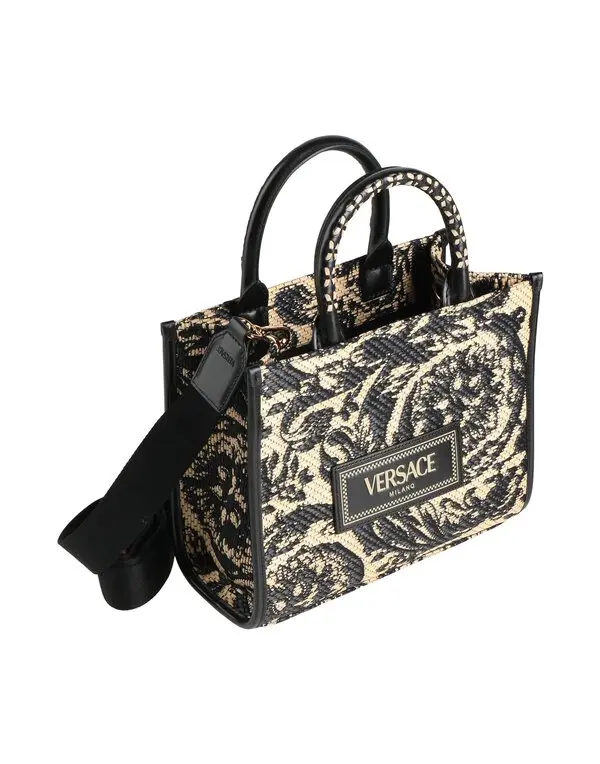 Versace Shopper Bag With Floral Print