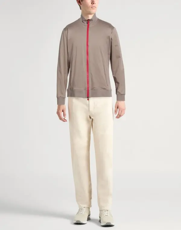 Kiton Cotton And Elastane Sweatshirt