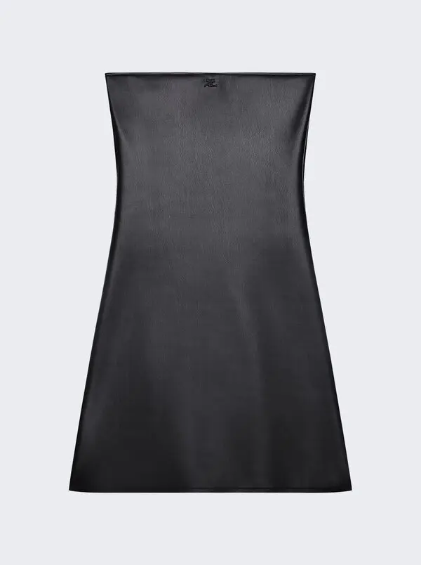 COURRÃ¨GES Bustier Mini Dress