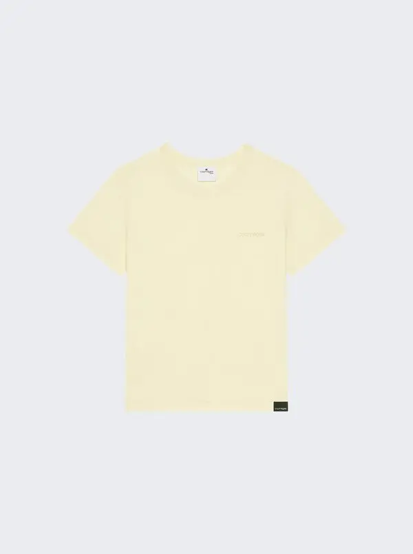 COURRÃ¨GES Embroidered T-shirt
