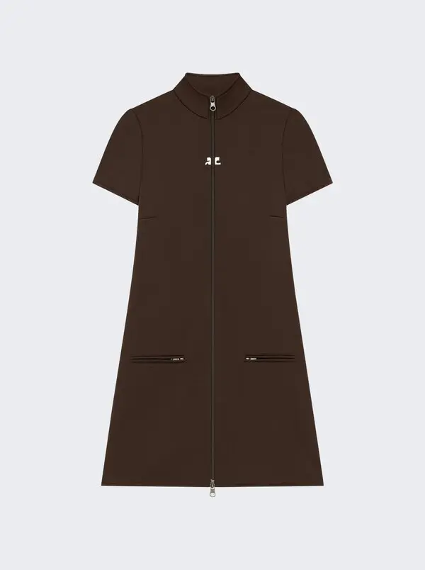 COURRÃ¨GES Courrèges Interlock Tracksuit Mini Dress