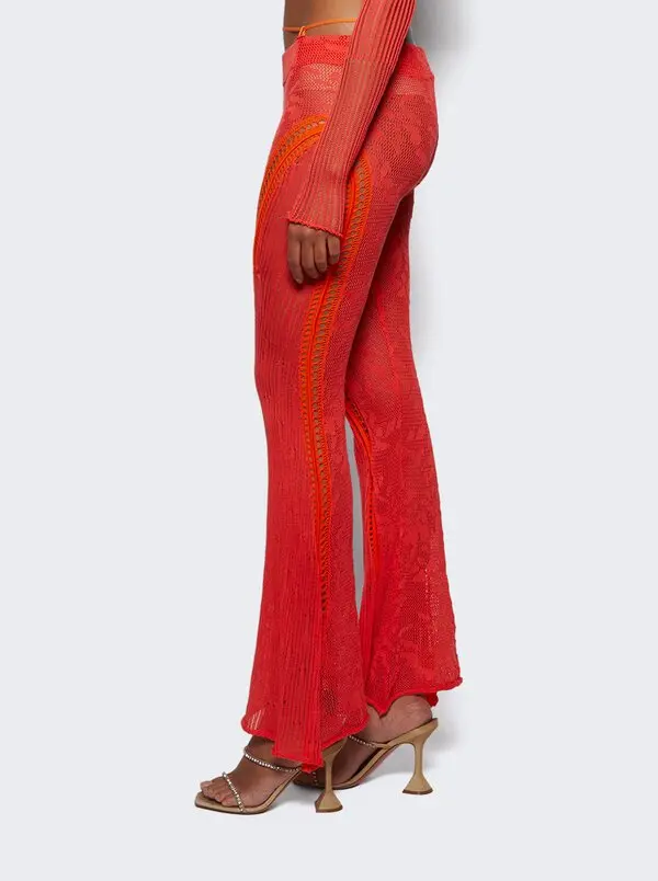 ROBERTA EINER Disco Trousers - Red