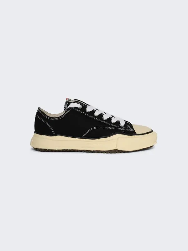Mihara Yasuhiro Peterson Og Sole Canvas Low-top Sneakers - Black