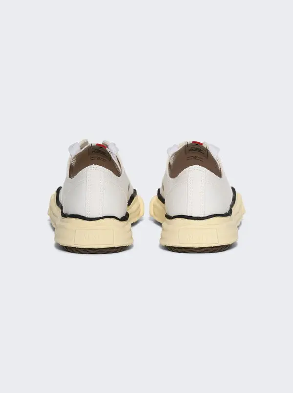 Mihara Yasuhiro Peterson Og Sole Canvas Low-top Sneakers - White