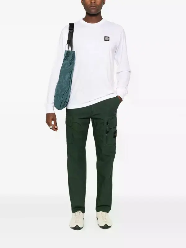 Stone Island Logo-patch Cargo Trousers