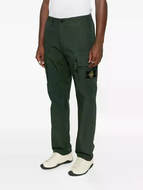Stone Island Logo-patch Cargo Trousers