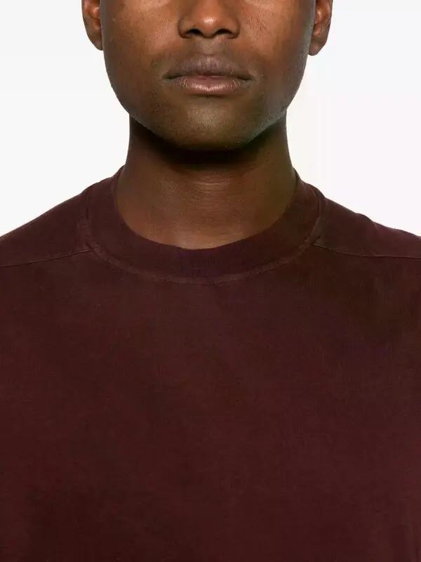 Rick Owens Organic Cotton T-shirt - Red