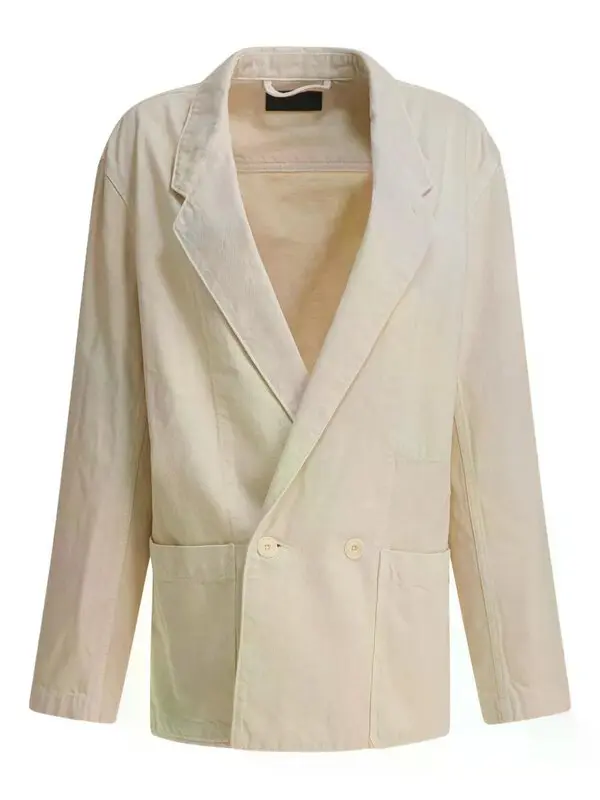 LEMAIRE Double-breasted Blazer - Neutrals
