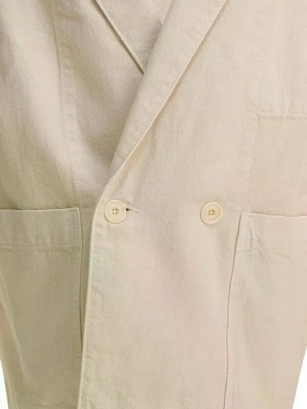 LEMAIRE Double-breasted Blazer - Neutrals