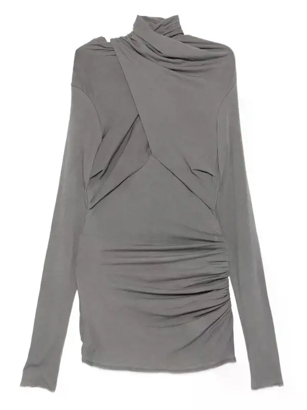 ENTIRE STUDIOS Draped Blouse - Grey
