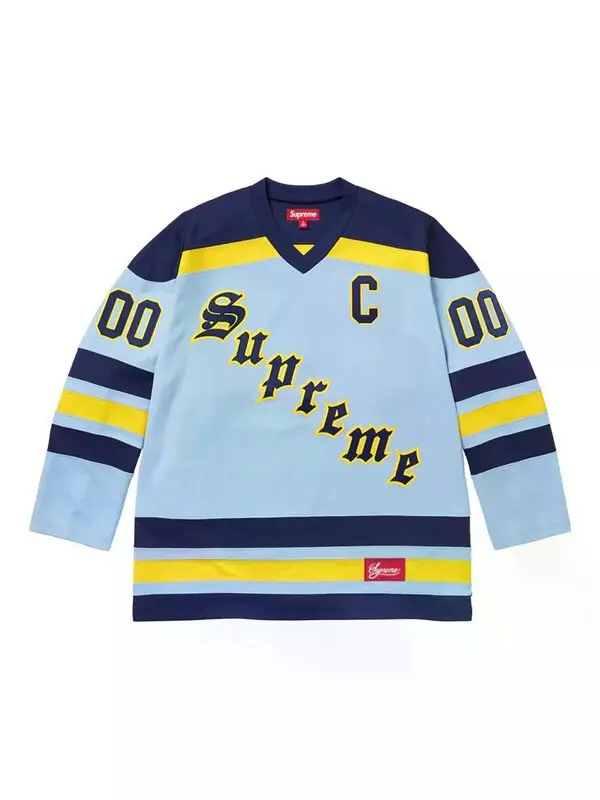 Supreme Fire & Ice Hockey T-shirt - Blue