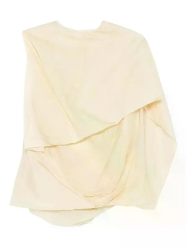 ENTIRE STUDIOS Draped Sleeveless Blouse