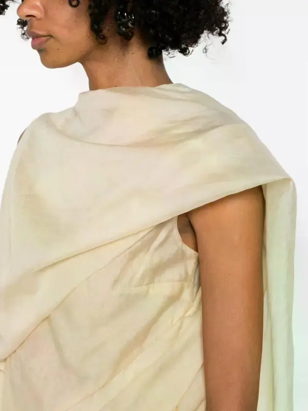 ENTIRE STUDIOS Draped Sleeveless Blouse