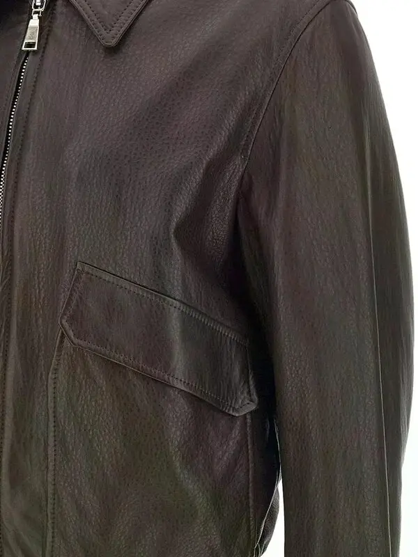 Tagliatore Godwin Leather Jacket