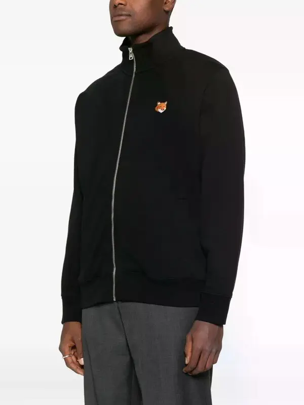 Maison Kitsuné Fox-motif Zip Jacket