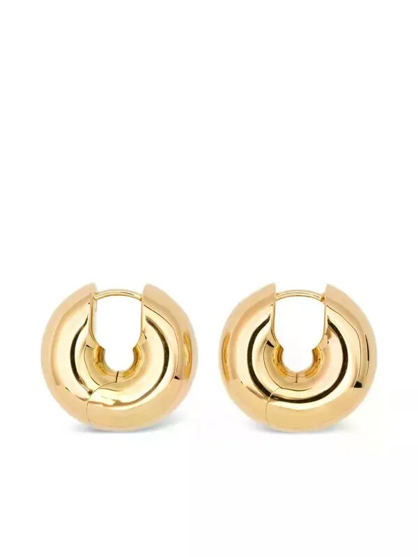 Tom Wood Sphere Hoop Earrings - Gold