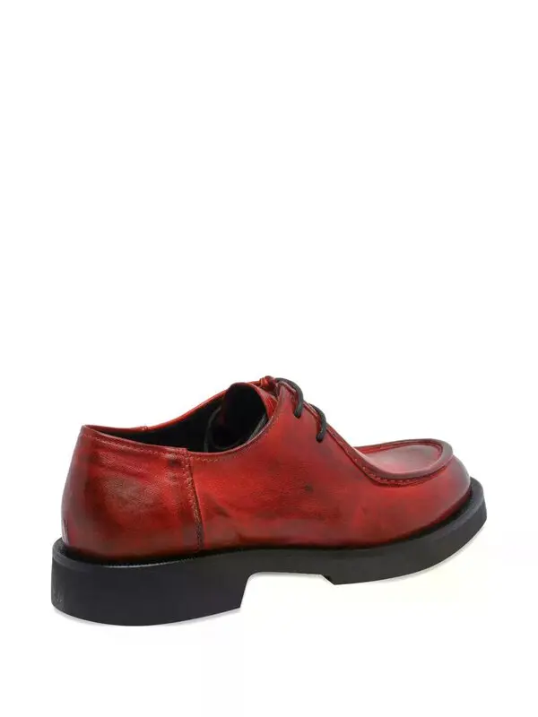 PAWELK'S Lace-up Round-toe Loafers