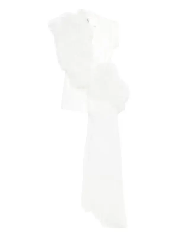 Alchemy Fashions Ruffled Dress - White