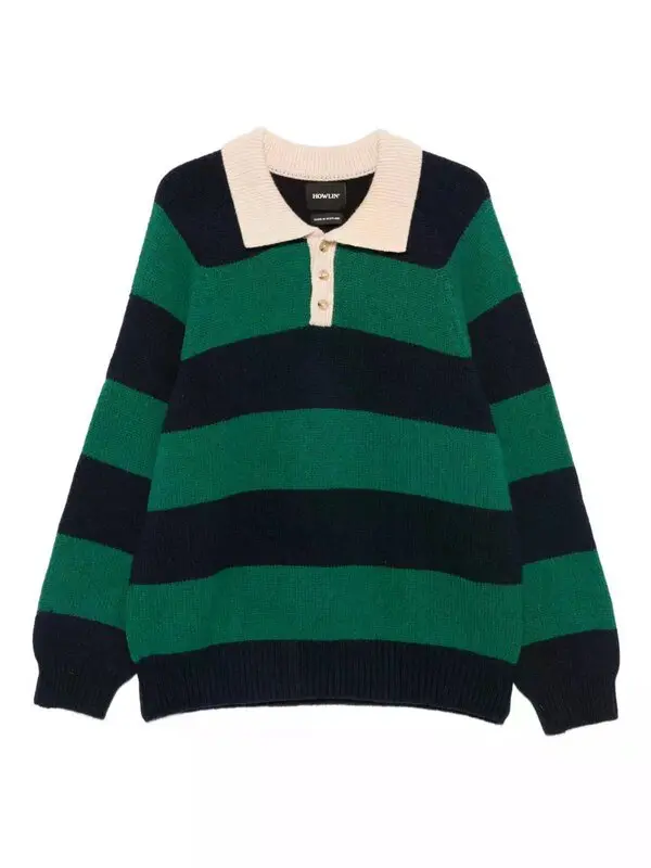 Howlin' Polo-neck Striped Sweater