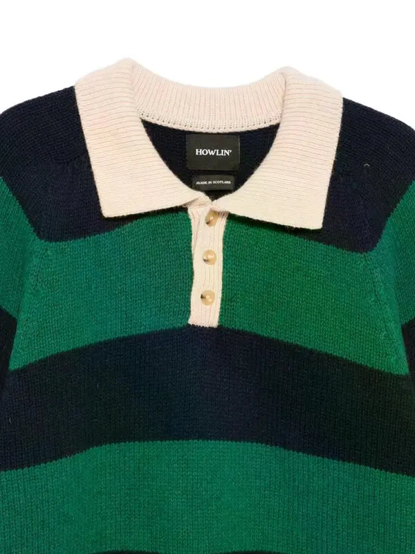 Howlin' Polo-neck Striped Sweater