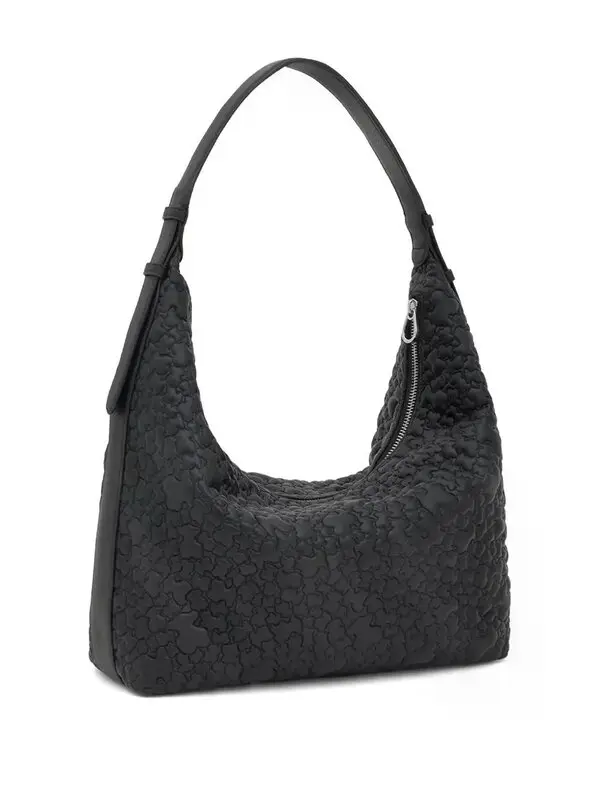 TOUS Embossed Zipped Shoulder Bag