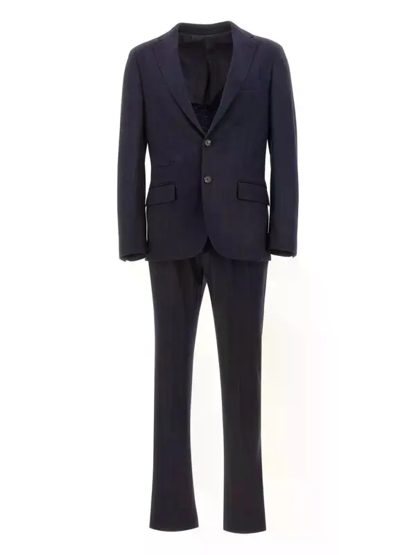 Eleventy Pinstripe Suit