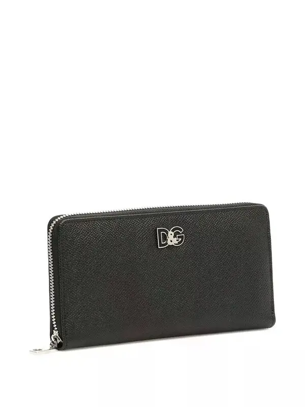 Dolce & Gabbana Logo Zip Around Wallet