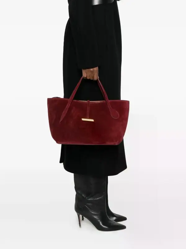 LIFFNER Suede Tote Bag