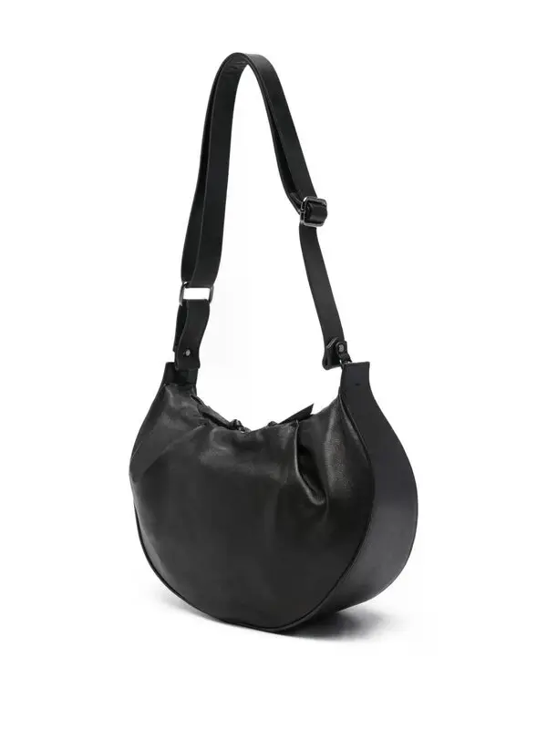 REPTILE'S HOUSE Gathered Shoulder Bag - Black