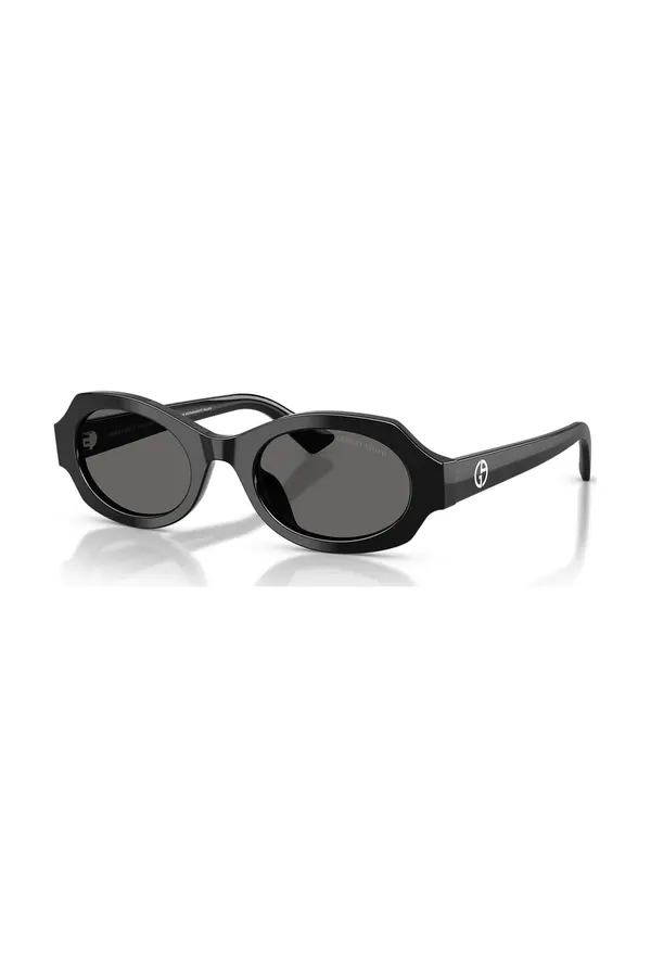 Giorgio Armani Irregular Sunglasses - Black