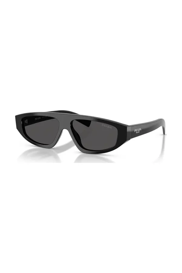 Prada Irregular Sunglasses - Black