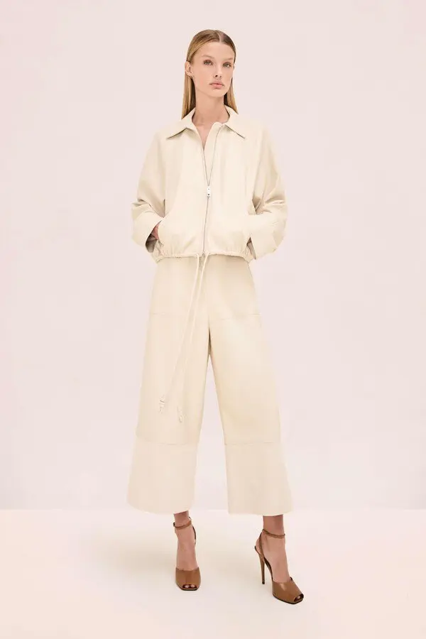 Alexis Channing Jacket - Neutral / White