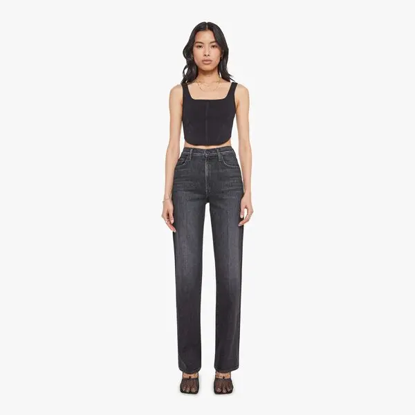 MOTHER The Rambler Zip Heel Keep It Sharp Jeans