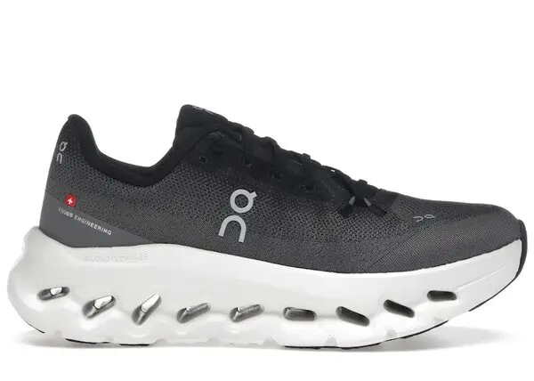 On Cloudtiltin Running Shoe - Black/asphalt
