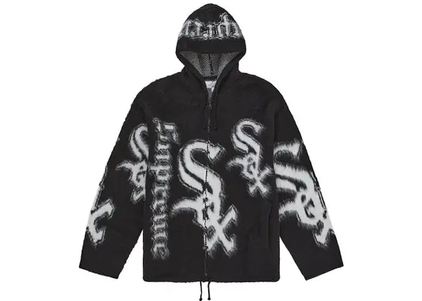 Supreme Chicago White Sox Zip Up Hooded Sweater