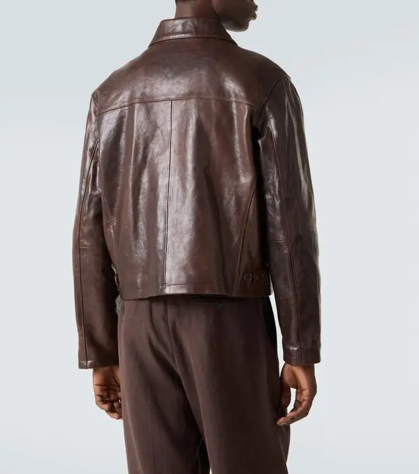 Auralee Leather Jacket