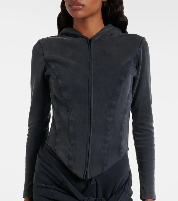 Balenciaga Cotton Jersey Hoodie