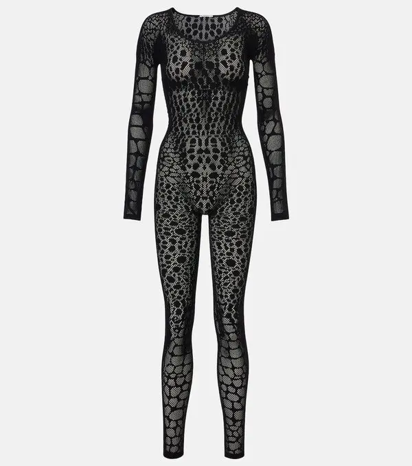 Wolford Semi-sheer Jumpsuit - Black